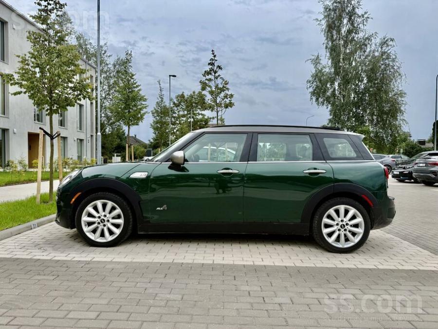 Zaļš MINI Clubman 2017 Rīga, ar dzinēja tilpumu 2.00 L un nobraukumu 106 tūkst. km par 14300 €, foto 9 vietnē AUTOMOTO.COM.LV