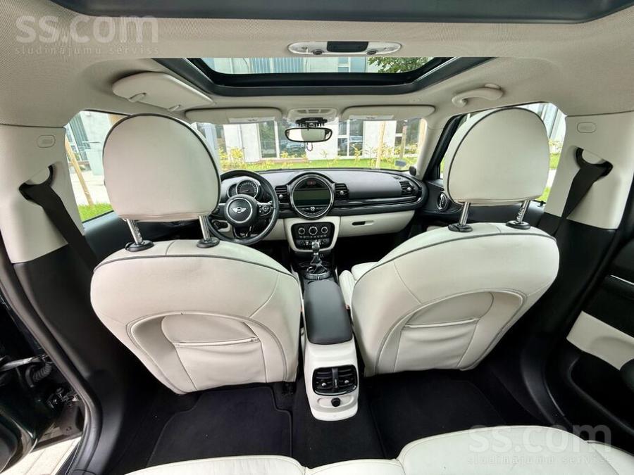 Zaļš MINI Clubman 2017 Rīga, ar dzinēja tilpumu 2.00 L un nobraukumu 106 tūkst. km par 14300 €, foto 12 vietnē AUTOMOTO.COM.LV
