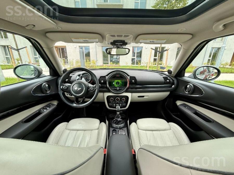 Zaļš MINI Clubman 2017 Rīga, ar dzinēja tilpumu 2.00 L un nobraukumu 106 tūkst. km par 14300 €, foto 13 vietnē AUTOMOTO.COM.LV