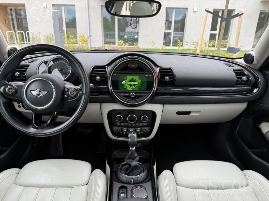 Zaļš MINI Clubman 2017 Rīga, ar dzinēja tilpumu 2.00 L un nobraukumu 106 tūkst. km par 14300 €, foto 14 vietnē AUTOMOTO.COM.LV