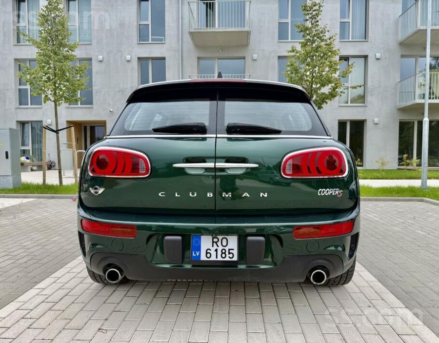 Zaļš MINI Clubman 2017 Rīga, ar dzinēja tilpumu 2.00 L un nobraukumu 106 tūkst. km par 14300 €, foto 24 vietnē AUTOMOTO.COM.LV