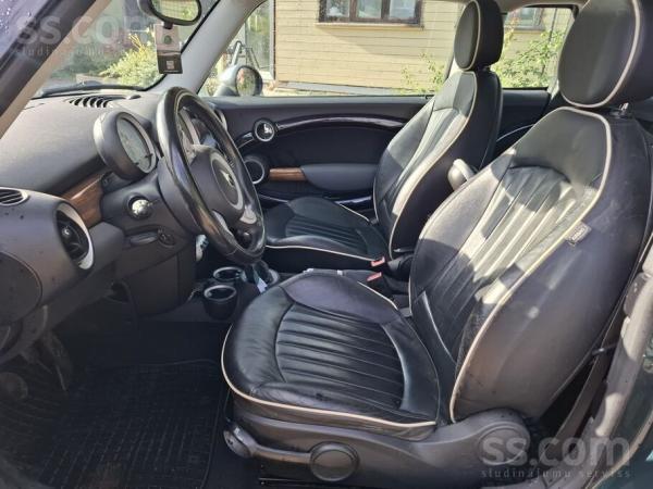 Green MINI Clubman 2008 in Jekabpils, with an engine capacity of 1.60 L and mileage of 228 thousand km for 3350 €, photo 5 on AUTOMOTO.COM.LV