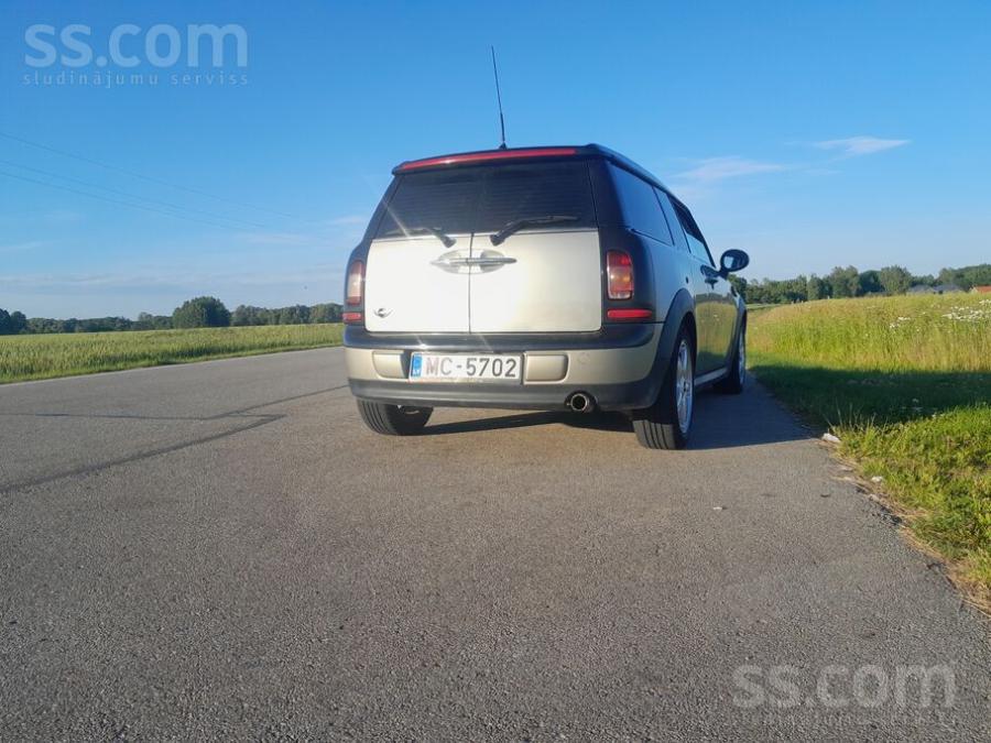 Zaļš MINI Clubman 2008 Bauska, ar dzinēja tilpumu 1.60 L un nobraukumu 367 tūkst. km par 2500 €, foto 4 vietnē AUTOMOTO.COM.LV