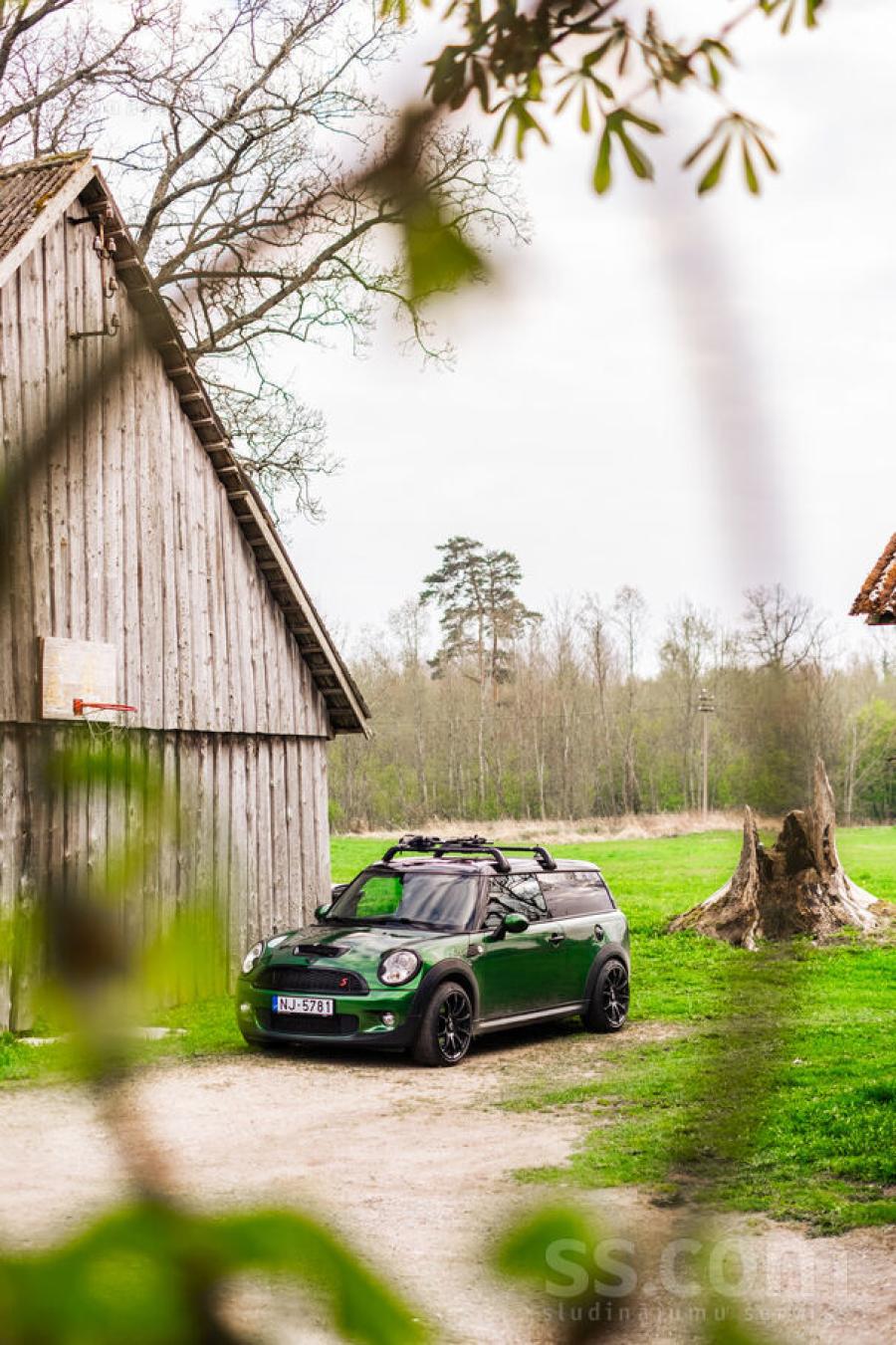 Zaļš MINI Clubman 2008 Rīga, ar dzinēja tilpumu 1.60 L un nobraukumu 256 tūkst. km par 5700 €, foto 12 vietnē AUTOMOTO.COM.LV
