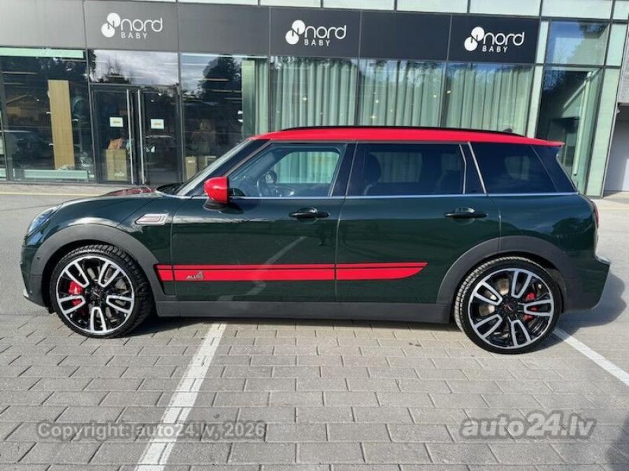 Green MINI Clubman 2022 in Tallinn, with an engine capacity of 2.00 L and mileage of 31 thousand km for 39000 €, photo 4 on AUTOMOTO.COM.LV
