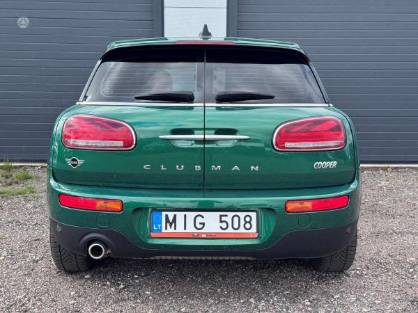 Green MINI Clubman 2022 in Vilnius, with an engine capacity of 1.50 L and mileage of 143 thousand km for 11300 €, photo 8 on AUTOMOTO.COM.LV