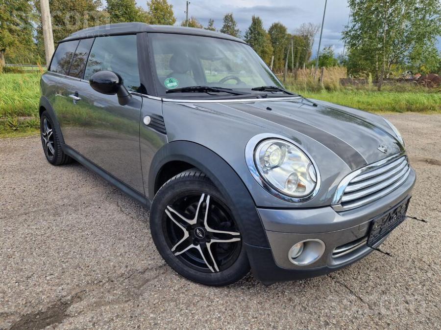 Pelēks MINI Clubman 2010 Ogre, ar dzinēja tilpumu 1.60 L un nobraukumu 184 tūkst. km par 6490 €, foto 4 vietnē AUTOMOTO.COM.LV