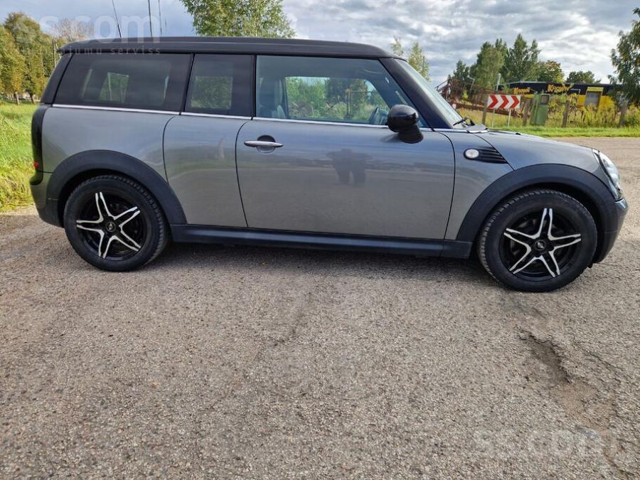 Pelēks MINI Clubman 2010 Ogre, ar dzinēja tilpumu 1.60 L un nobraukumu 184 tūkst. km par 6490 €, foto 7 vietnē AUTOMOTO.COM.LV
