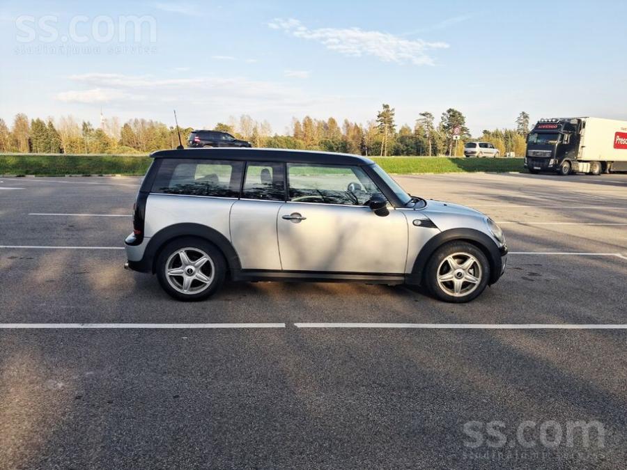 Grey MINI Clubman 2007 in Tukums, with an engine capacity of 1.60 L and mileage of 310 thousand km for 2400 €, photo 3 on AUTOMOTO.COM.LV