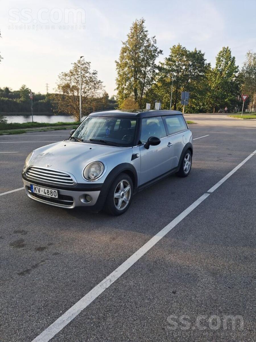 Grey MINI Clubman 2007 in Tukums, with an engine capacity of 1.60 L and mileage of 310 thousand km for 2400 €, photo 5 on AUTOMOTO.COM.LV