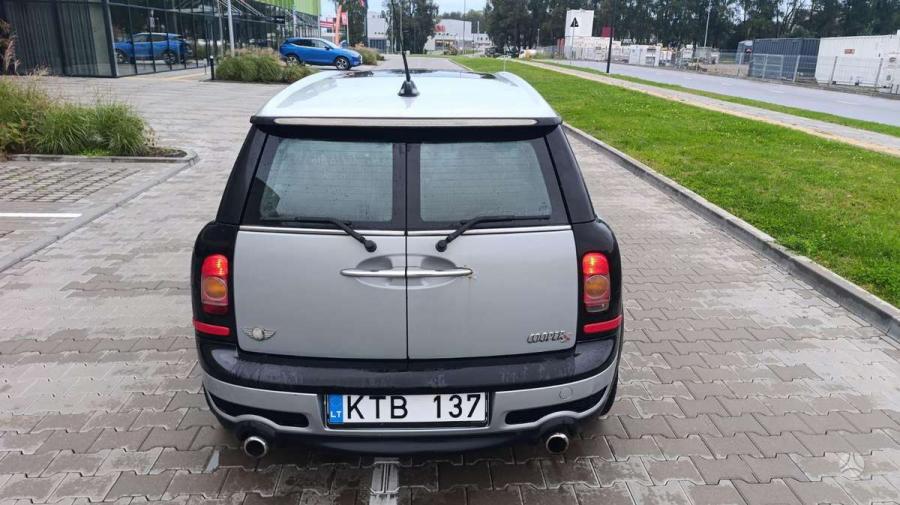 Pelēks MINI Clubman 2009 Viļņa, ar dzinēja tilpumu 1.60 L un nobraukumu 234 tūkst. km par 2400 €, foto 6 vietnē AUTOMOTO.COM.LV