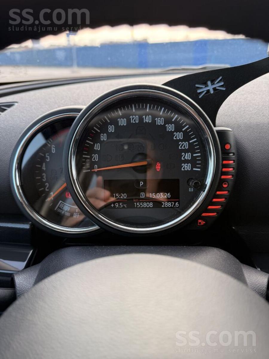 Pelēks MINI Clubman 2016 Rīga, ar dzinēja tilpumu 1.50 L un nobraukumu 156 tūkst. km par 10700 €, foto 7 vietnē AUTOMOTO.COM.LV