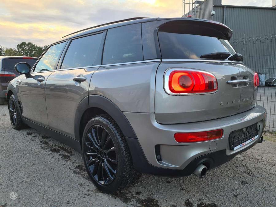 Pelēks MINI Clubman 2016 Kauņa, ar dzinēja tilpumu 2.00 L un nobraukumu 135 tūkst. km par 6950 €, foto 4 vietnē AUTOMOTO.COM.LV