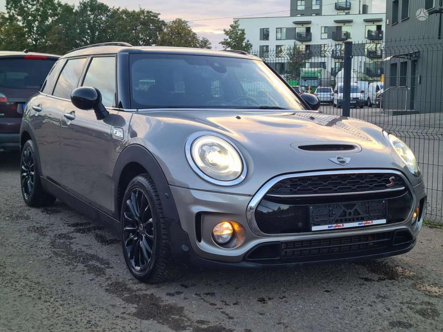 Pelēks MINI Clubman 2016 Kauņa, ar dzinēja tilpumu 2.00 L un nobraukumu 135 tūkst. km par 6950 €, foto 7 vietnē AUTOMOTO.COM.LV