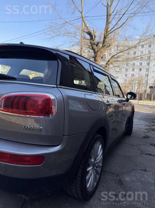 Pelēks MINI Clubman 2016 Rīga, ar dzinēja tilpumu 1.50 L un nobraukumu 117 tūkst. km par 10700 €, foto 5 vietnē AUTOMOTO.COM.LV