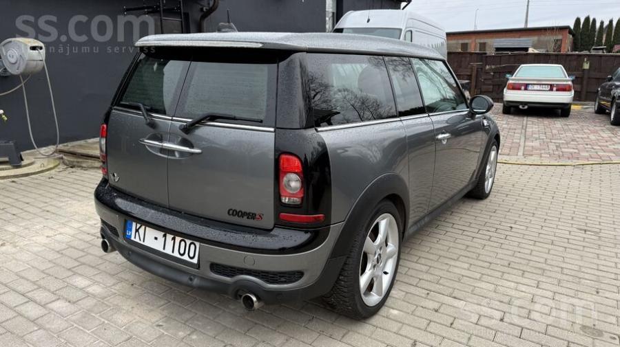 Pelēks MINI Clubman 2008 Limbaži, ar dzinēja tilpumu 1.60 L un nobraukumu 184 tūkst. km par 4300 €, foto 7 vietnē AUTOMOTO.COM.LV