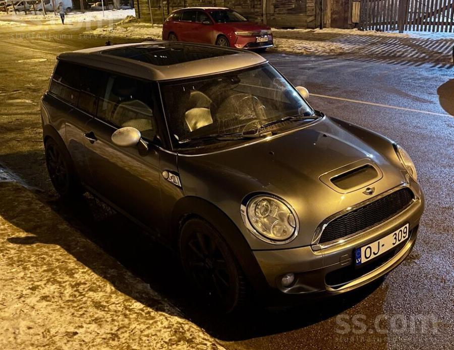 Pelēks MINI Clubman 2009 Rīga, ar dzinēja tilpumu 1.60 L un nobraukumu 238 tūkst. km par 4700 €, foto 4 vietnē AUTOMOTO.COM.LV