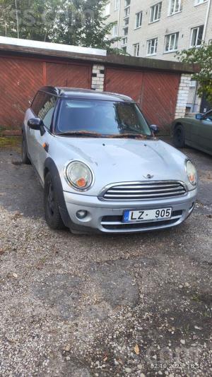 Pelēks MINI Clubman 2009 Rīga, ar dzinēja tilpumu 1.60 L un nobraukumu 310 tūkst. km par 1900 €, foto  vietnē AUTOMOTO.COM.LV