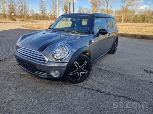 Pelēks MINI Clubman 2010 Ogre, ar dzinēja tilpumu 1.60 L un nobraukumu 184 tūkst. km par 6490 €, foto  vietnē AUTOMOTO.COM.LV