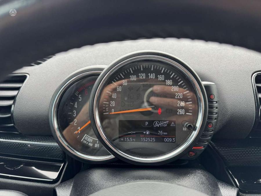 Grey MINI Clubman 2016 in Telschi, with an engine capacity of 2.00 L and mileage of 152 thousand km for 10700 €, photo 30 on AUTOMOTO.COM.LV