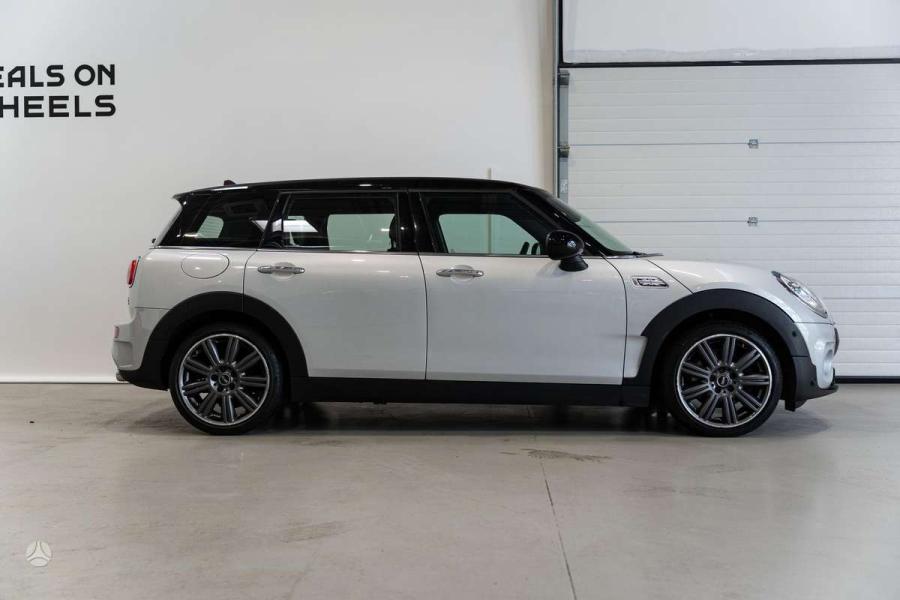 Grey MINI Clubman 2018 in Vilnius, with an engine capacity of 2.00 L and mileage of 76 thousand km for 14900 €, photo 4 on AUTOMOTO.COM.LV