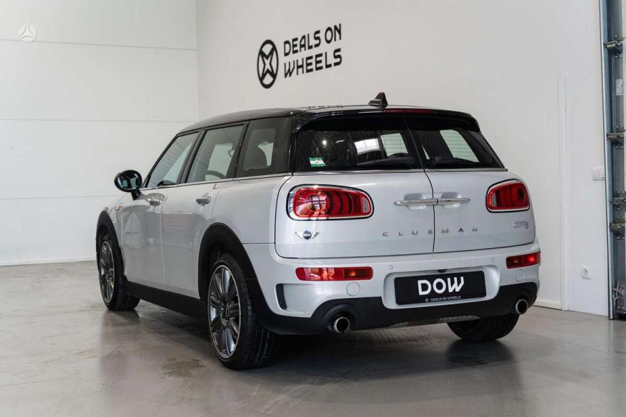 Grey MINI Clubman 2018 in Vilnius, with an engine capacity of 2.00 L and mileage of 76 thousand km for 14900 €, photo 7 on AUTOMOTO.COM.LV