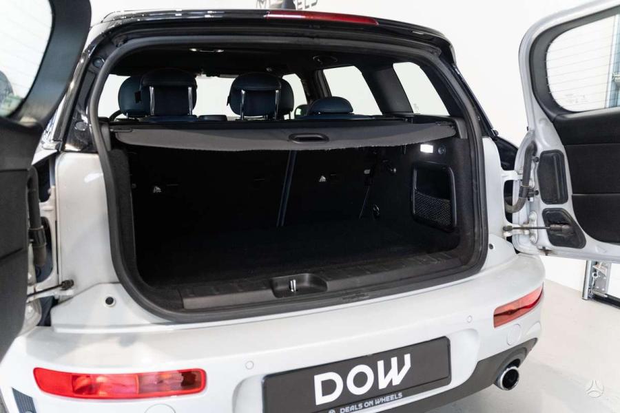 Grey MINI Clubman 2018 in Vilnius, with an engine capacity of 2.00 L and mileage of 76 thousand km for 14900 €, photo 15 on AUTOMOTO.COM.LV