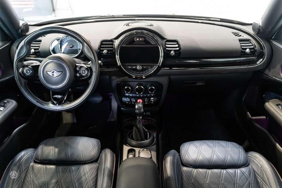 Grey MINI Clubman 2018 in Vilnius, with an engine capacity of 2.00 L and mileage of 76 thousand km for 14900 €, photo 24 on AUTOMOTO.COM.LV