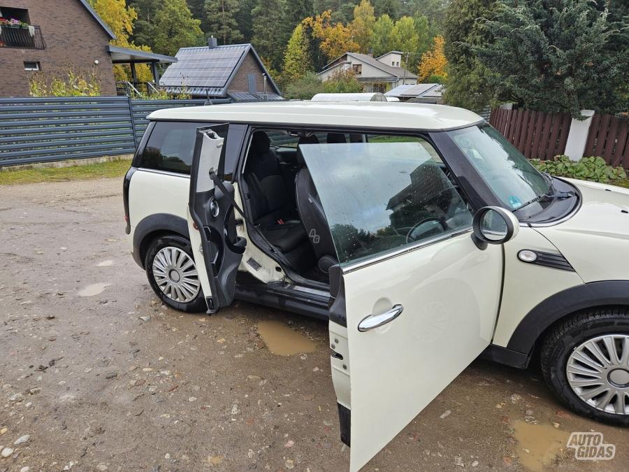 MINI Clubman 2008 in Prienai, with an engine capacity of 1.60 L and mileage of 290 thousand km for 2300 €, photo 9 on AUTOMOTO.COM.LV