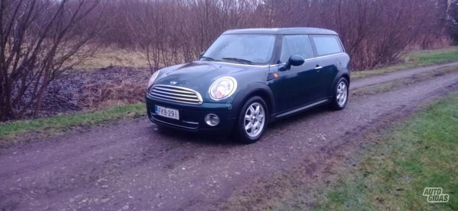 MINI Clubman 2009 in Radviliskis, with an engine capacity of 1.60 L and mileage of 300 thousand km for 1600 €, photo 1 on AUTOMOTO.COM.LV
