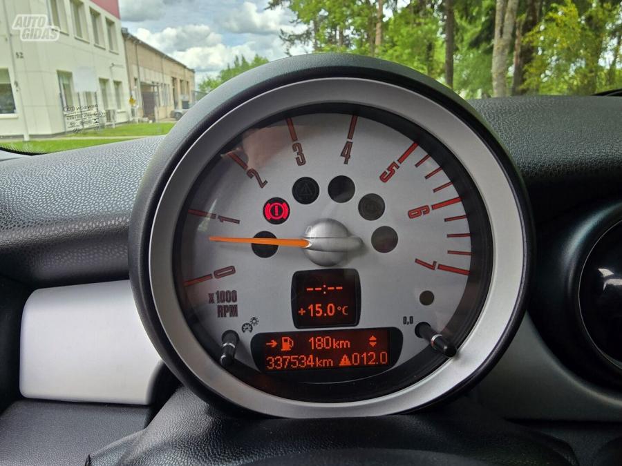 MINI Clubman 2009 in Radviliskis, with an engine capacity of 1.60 L and mileage of 338 thousand km for 2490 €, photo 22 on AUTOMOTO.COM.LV