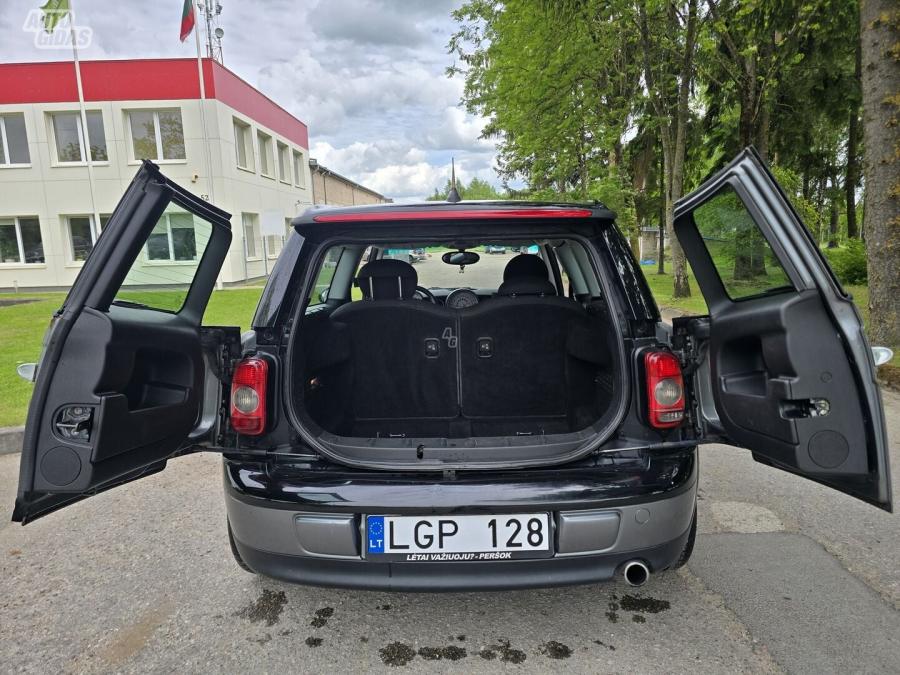 MINI Clubman 2009 in Radviliskis, with an engine capacity of 1.60 L and mileage of 338 thousand km for 2490 €, photo 25 on AUTOMOTO.COM.LV