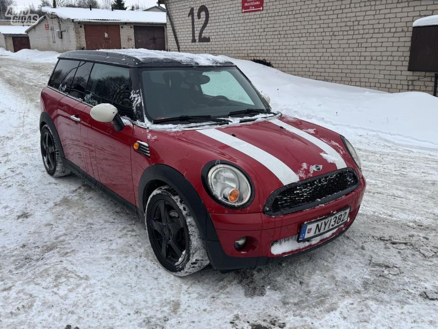 MINI Clubman 2011 in Siauliai, with an engine capacity of 1.60 L and mileage of 203 thousand km for 1550 €, photo 1 on AUTOMOTO.COM.LV