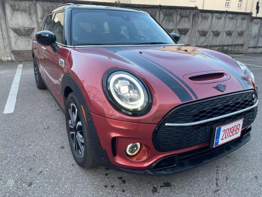 Oranžs MINI Clubman 2021 Viļņa, ar dzinēja tilpumu 2.00 L un nobraukumu 55 tūkst. km par 19999 €, foto 5 vietnē AUTOMOTO.COM.LV