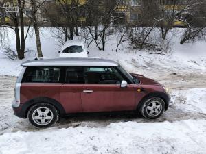 Sarkans MINI Clubman 2008 Viļņa, ar dzinēja tilpumu 1.60 L un nobraukumu 202 tūkst. km par 2500 €, foto 3 vietnē AUTOMOTO.COM.LV