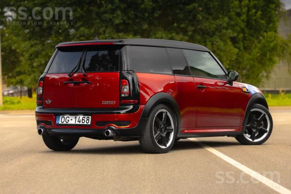 Sarkans MINI Clubman 2008 Jelgava, ar dzinēja tilpumu 1.60 L un nobraukumu 228 tūkst. km par 5300 €, foto 5 vietnē AUTOMOTO.COM.LV