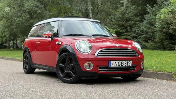 Sarkans MINI Clubman 2010 Viļņa, ar dzinēja tilpumu 1.60 L un nobraukumu 200 tūkst. km par 3950 €, foto 2 vietnē AUTOMOTO.COM.LV
