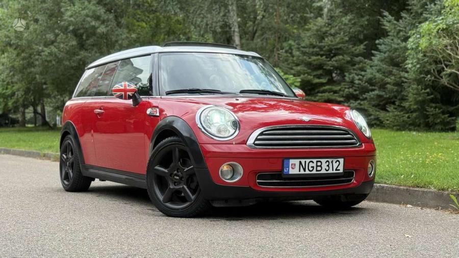 Sarkans MINI Clubman 2010 Viļņa, ar dzinēja tilpumu 1.60 L un nobraukumu 200 tūkst. km par 3950 €, foto 3 vietnē AUTOMOTO.COM.LV