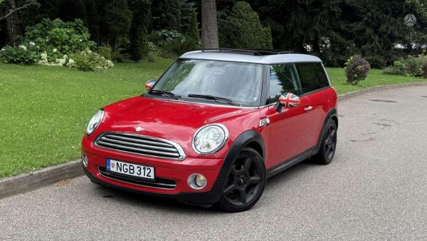Sarkans MINI Clubman 2010 Viļņa, ar dzinēja tilpumu 1.60 L un nobraukumu 200 tūkst. km par 3950 €, foto 10 vietnē AUTOMOTO.COM.LV