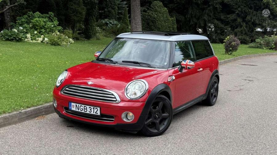 Sarkans MINI Clubman 2010 Viļņa, ar dzinēja tilpumu 1.60 L un nobraukumu 200 tūkst. km par 3950 €, foto 11 vietnē AUTOMOTO.COM.LV
