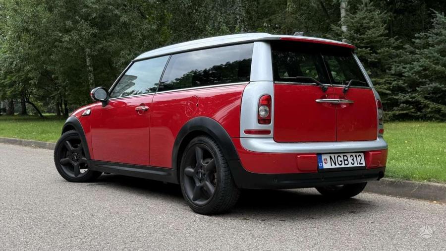 Sarkans MINI Clubman 2010 Viļņa, ar dzinēja tilpumu 1.60 L un nobraukumu 200 tūkst. km par 3950 €, foto 15 vietnē AUTOMOTO.COM.LV