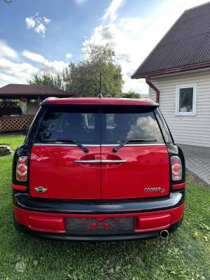 Sarkans MINI Clubman 2011 Ukmergė, ar dzinēja tilpumu 1.60 L un nobraukumu 228 tūkst. km par 3350 €, foto 7 vietnē AUTOMOTO.COM.LV
