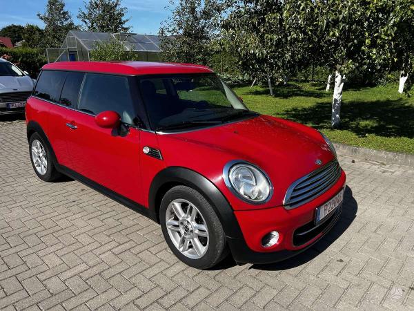 Sarkans MINI Clubman 2011 Ukmergė, ar dzinēja tilpumu 1.60 L un nobraukumu 228 tūkst. km par 3250 €, foto 3 vietnē AUTOMOTO.COM.LV