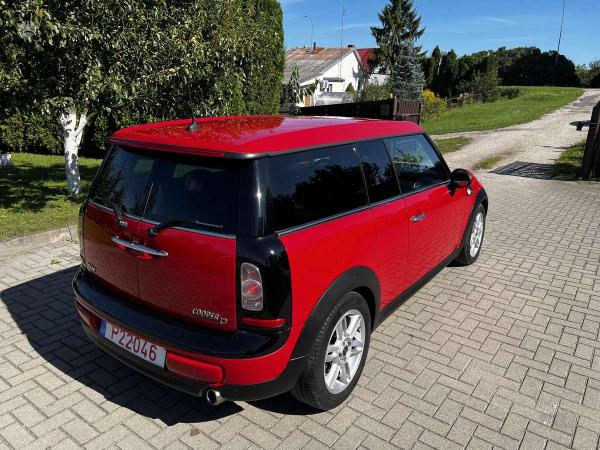Sarkans MINI Clubman 2011 Ukmergė, ar dzinēja tilpumu 1.60 L un nobraukumu 228 tūkst. km par 3250 €, foto 9 vietnē AUTOMOTO.COM.LV
