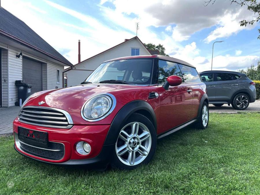 Sarkans MINI Clubman 2011 Ukmergė, ar dzinēja tilpumu 1.60 L un nobraukumu 228 tūkst. km par 3150 €, foto 1 vietnē AUTOMOTO.COM.LV