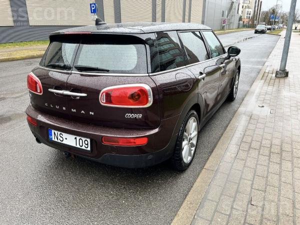 Red MINI Clubman 2016 in Riga, with an engine capacity of 1.50 L and mileage of 190 thousand km for 10600 €, photo 5 on AUTOMOTO.COM.LV