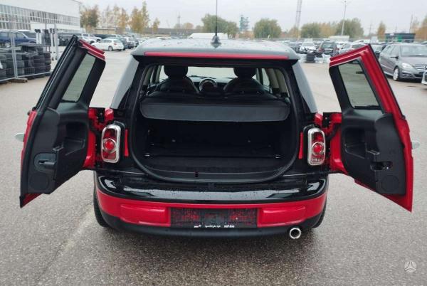 Sarkans MINI Clubman 2013 Marijampole, ar dzinēja tilpumu 1.60 L un nobraukumu 200 tūkst. km par 4900 €, foto 9 vietnē AUTOMOTO.COM.LV