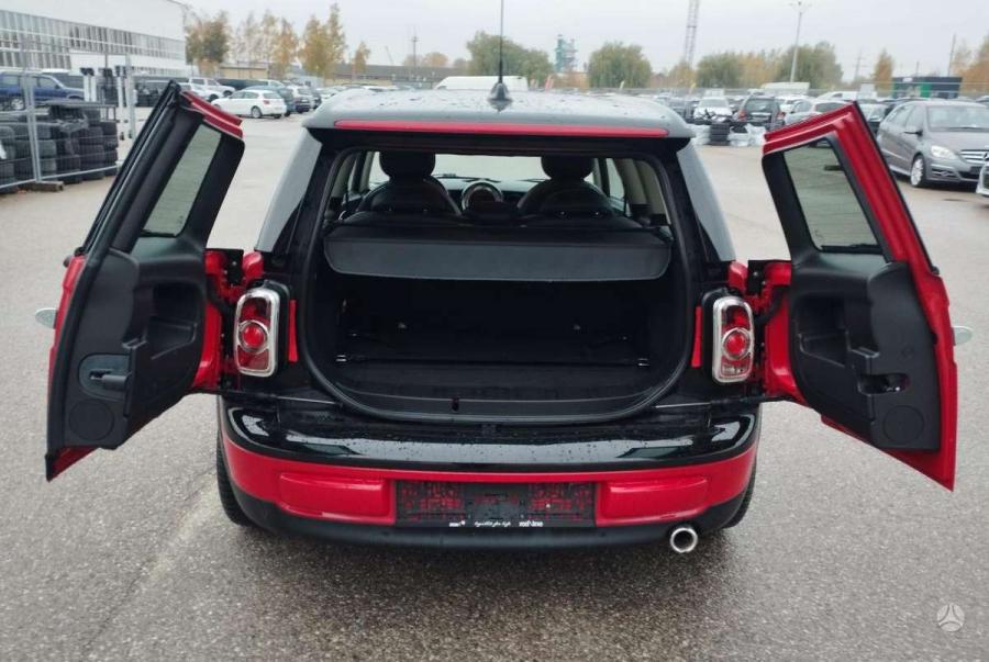Sarkans MINI Clubman 2013 Marijampole, ar dzinēja tilpumu 1.60 L un nobraukumu 200 tūkst. km par 4900 €, foto 9 vietnē AUTOMOTO.COM.LV