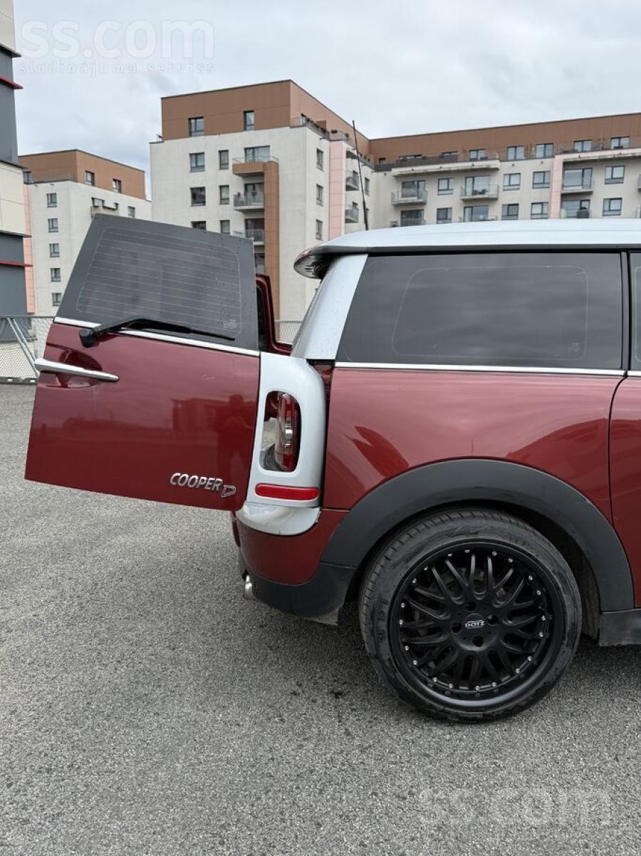 Sarkans MINI Clubman 2009 Rīga, ar dzinēja tilpumu 1.60 L un nobraukumu 155 tūkst. km par 3390 €, foto 6 vietnē AUTOMOTO.COM.LV