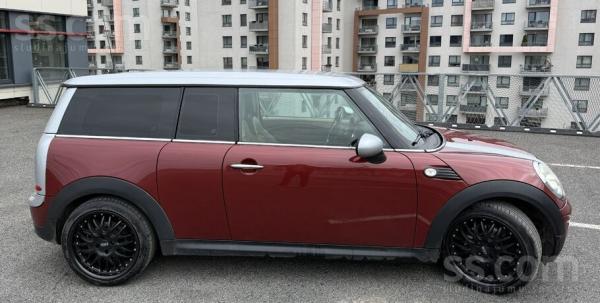 Sarkans MINI Clubman 2009 Rīga, ar dzinēja tilpumu 1.60 L un nobraukumu 155 tūkst. km par 3390 €, foto 6 vietnē AUTOMOTO.COM.LV
